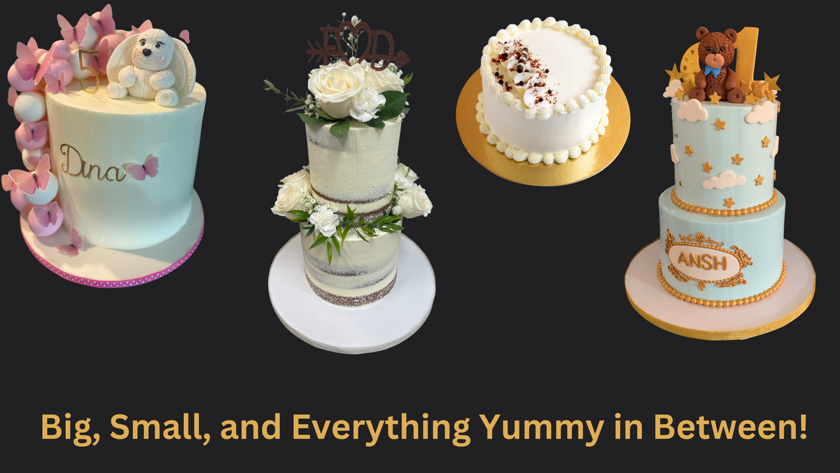 Size Matters: Navigating the World of Custom Cakes – Minute Bakery